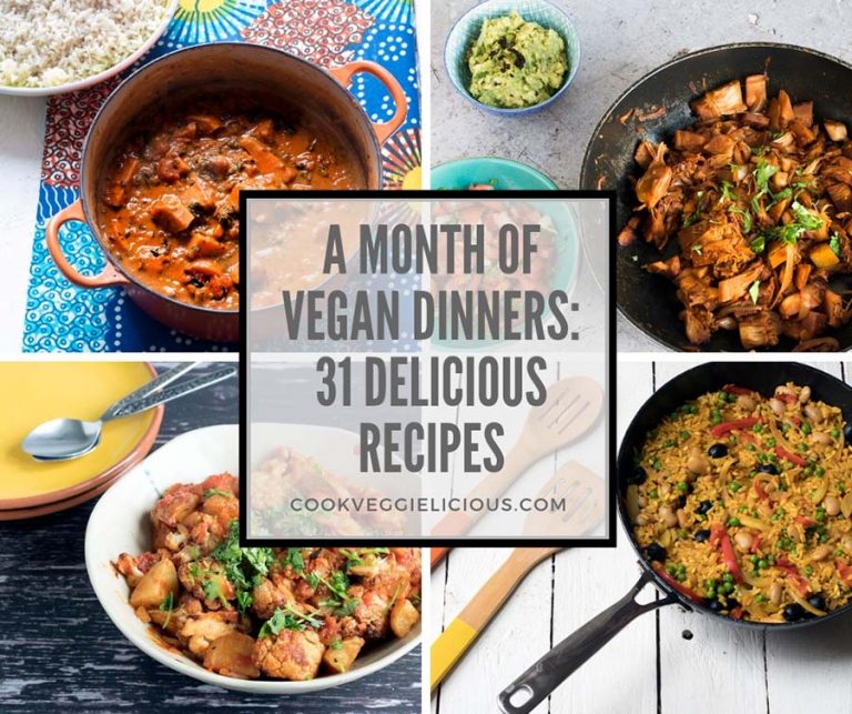A month of vegan dinner recipes: 31 delicious plant-based dishes - Cook ...