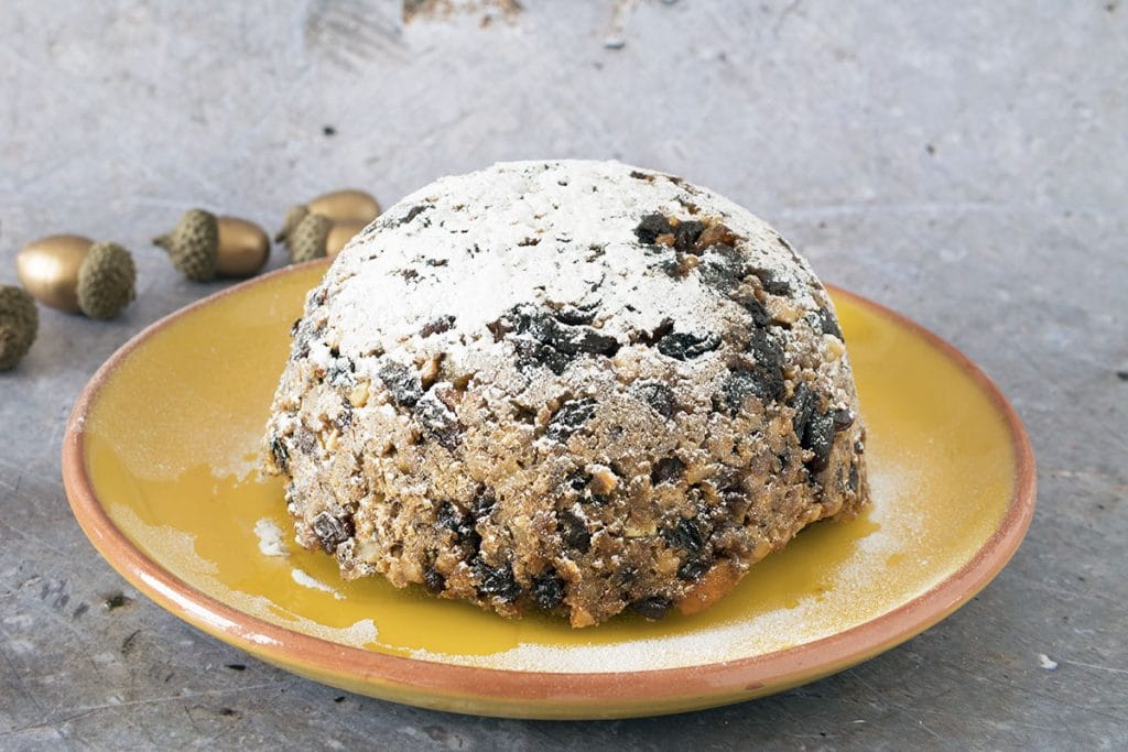 Vegan Christmas pudding - Cook Veggielicious