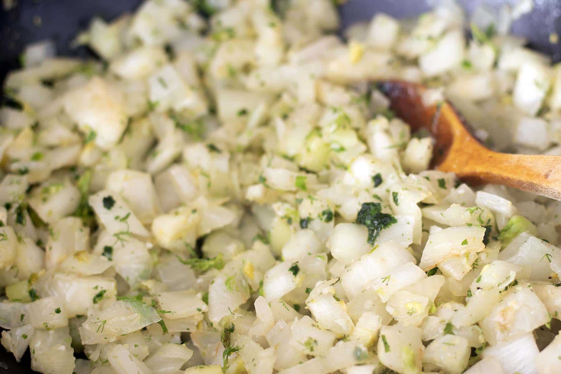 Lemon and fennel pasta - Cook Veggielicious