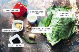 Sautéed spring greens - Cook Veggielicious