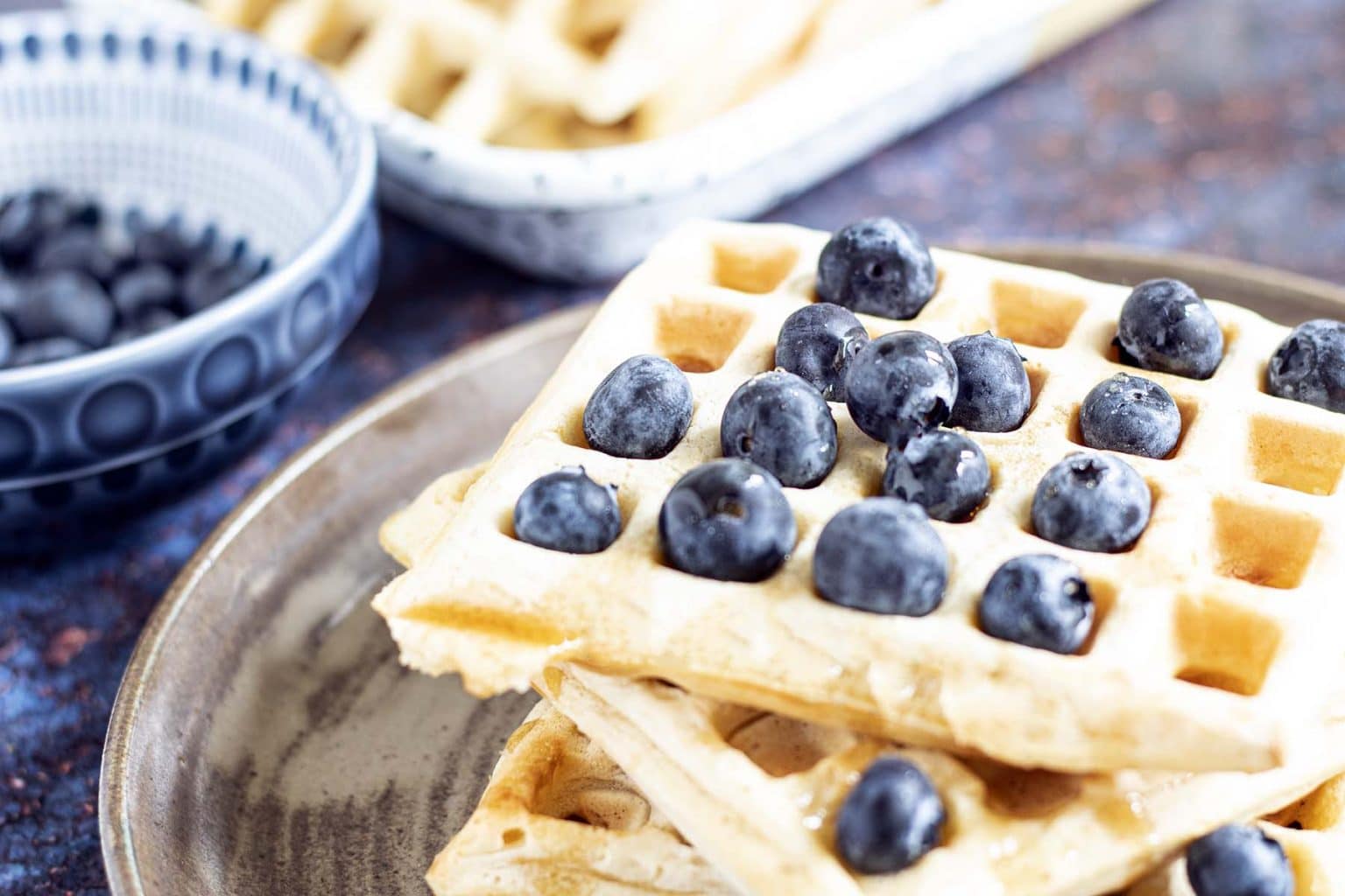 How to make vegan waffles - Cook Veggielicious